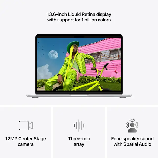 Apple 13-inch MacBook Air - M5 chip 10‑core CPU 8‑core GPU, 16GB RAM ...
